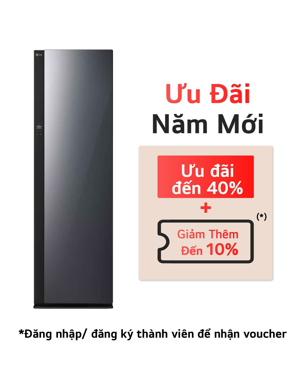 Tủ chăm sóc quần áo bằng hơi nước LG – RX5 | LG VN